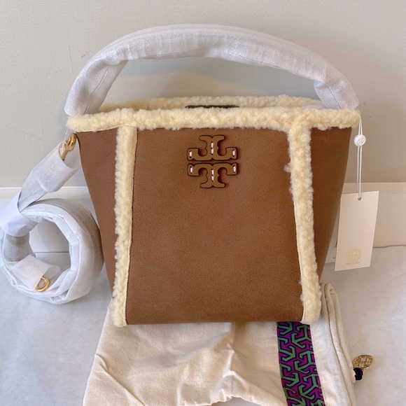 Tory Burch | Bags | Nwt Tory Burch Mcgraw Shearing Small Bucket Tote ...
